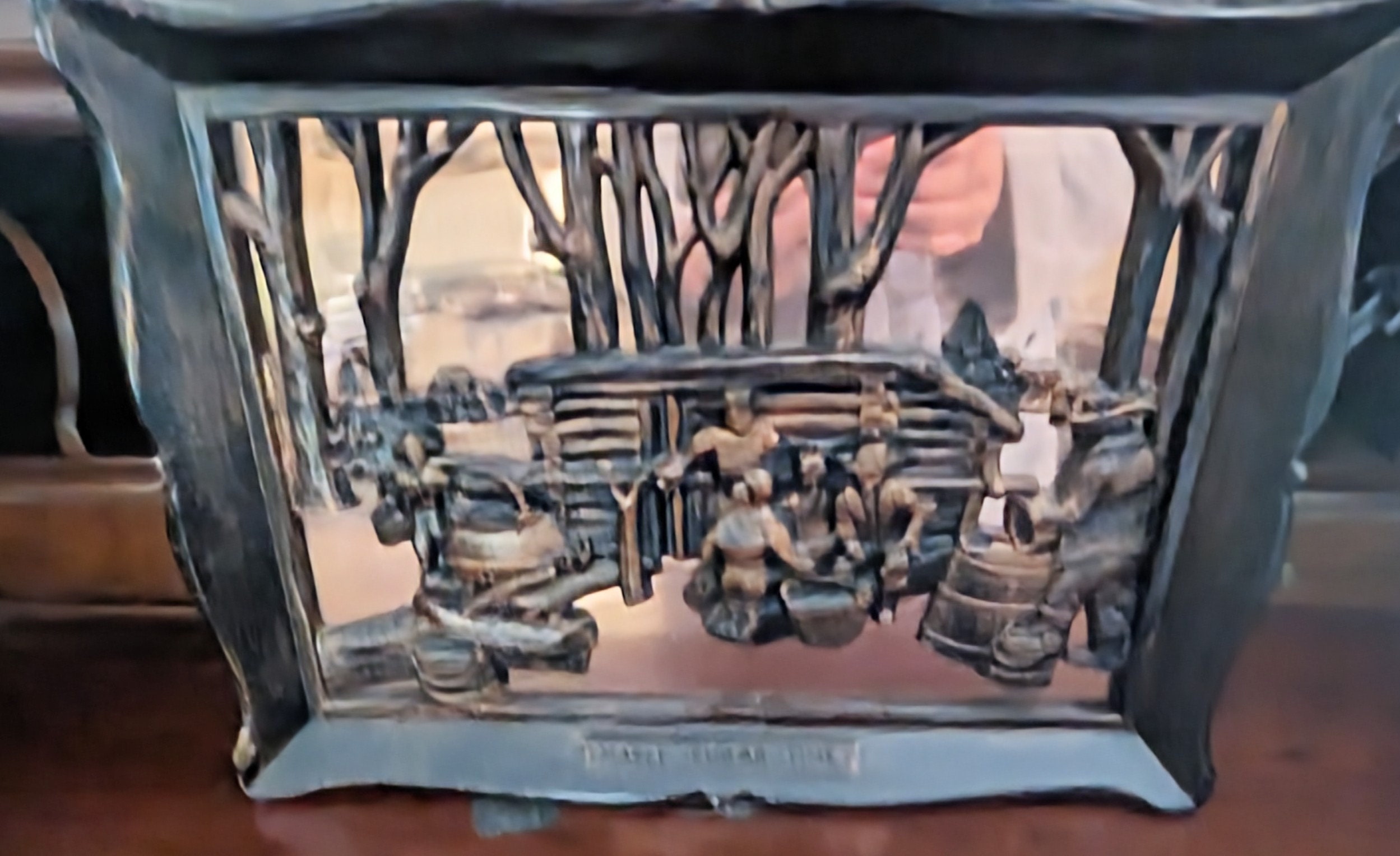 Vintage Coppercraft Guild "maple Syrup Time", Mixed Media of Copper ...