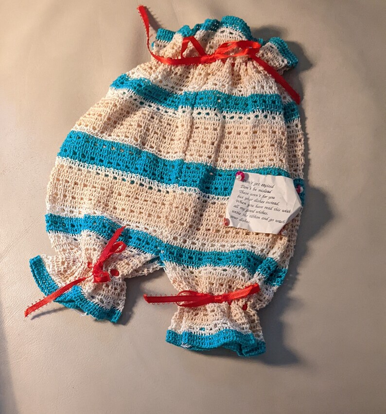 Vintage Dish Rag 1950s Crafted to Look Like Bloomers - Etsy