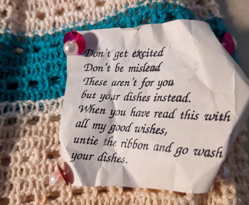 Vintage Dish Rag 1950s Crafted to Look Like Bloomers - Etsy