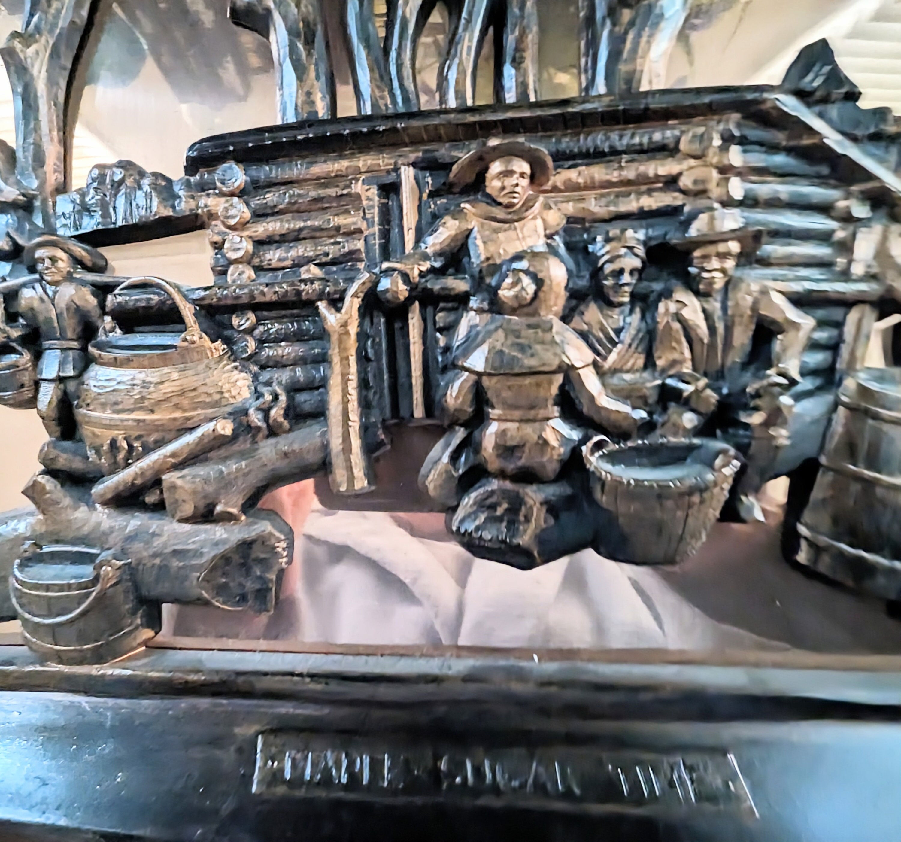 Vintage Coppercraft Guild maple Syrup Time, Mixed Media of Copper, Faux ...