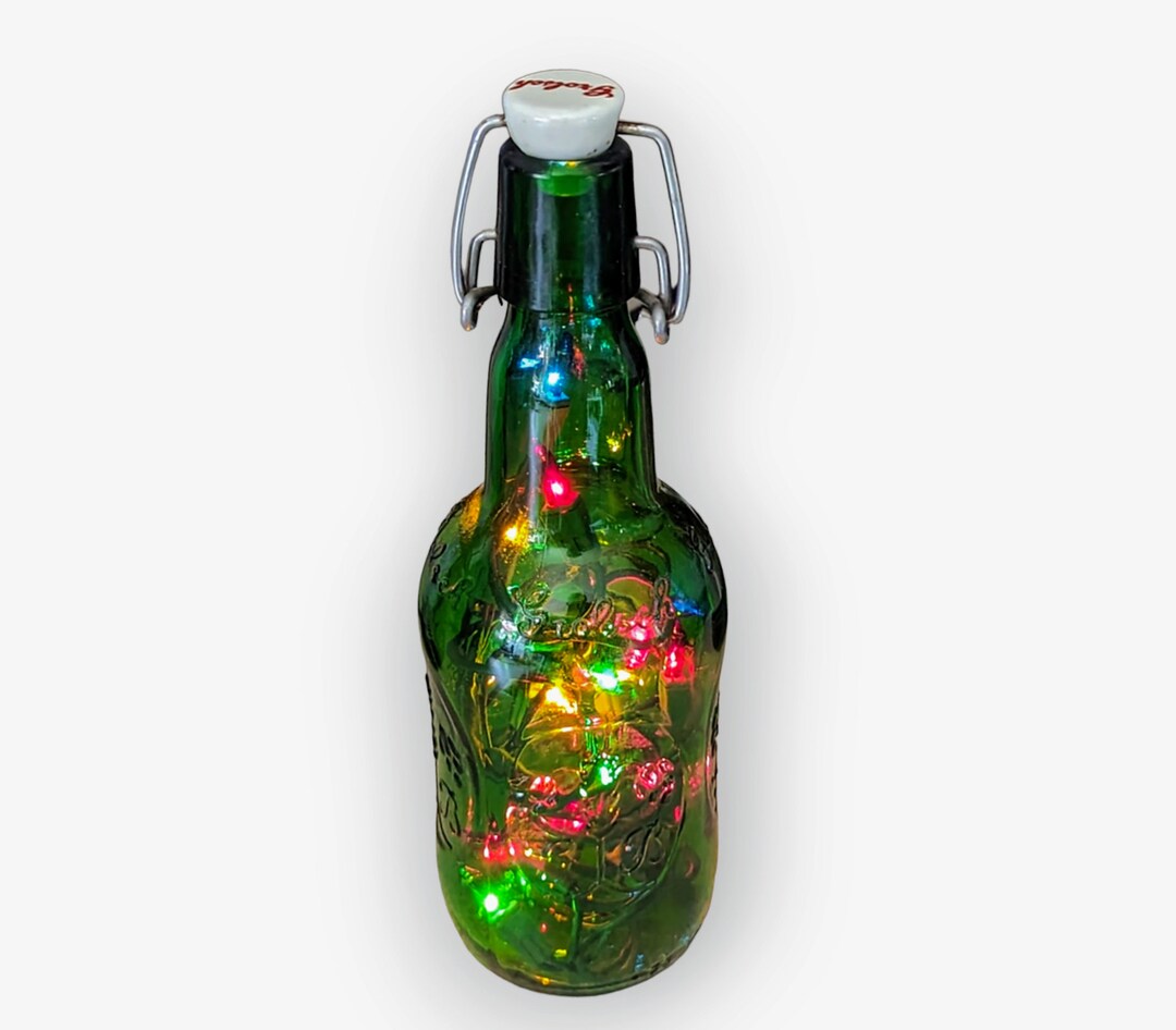 Vintage Grolsch Beer Swing Porcelain Top With Colored Lights Inside for ...