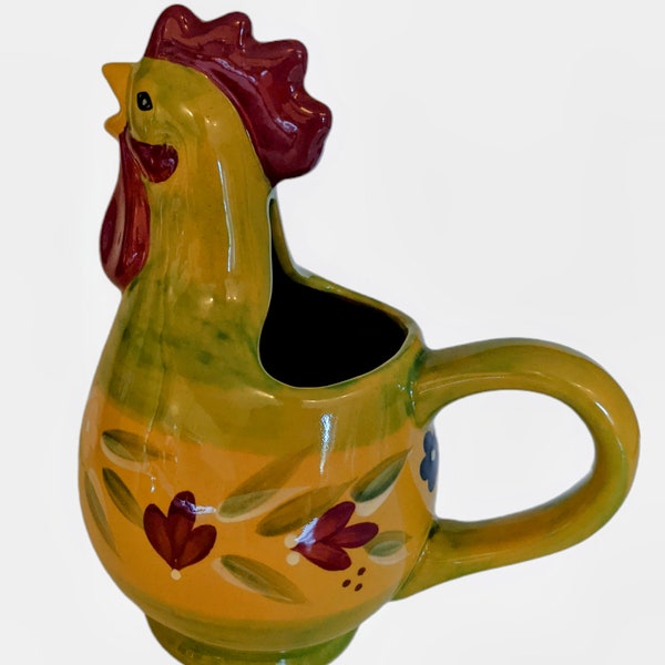 Rooster Pitcher - Etsy