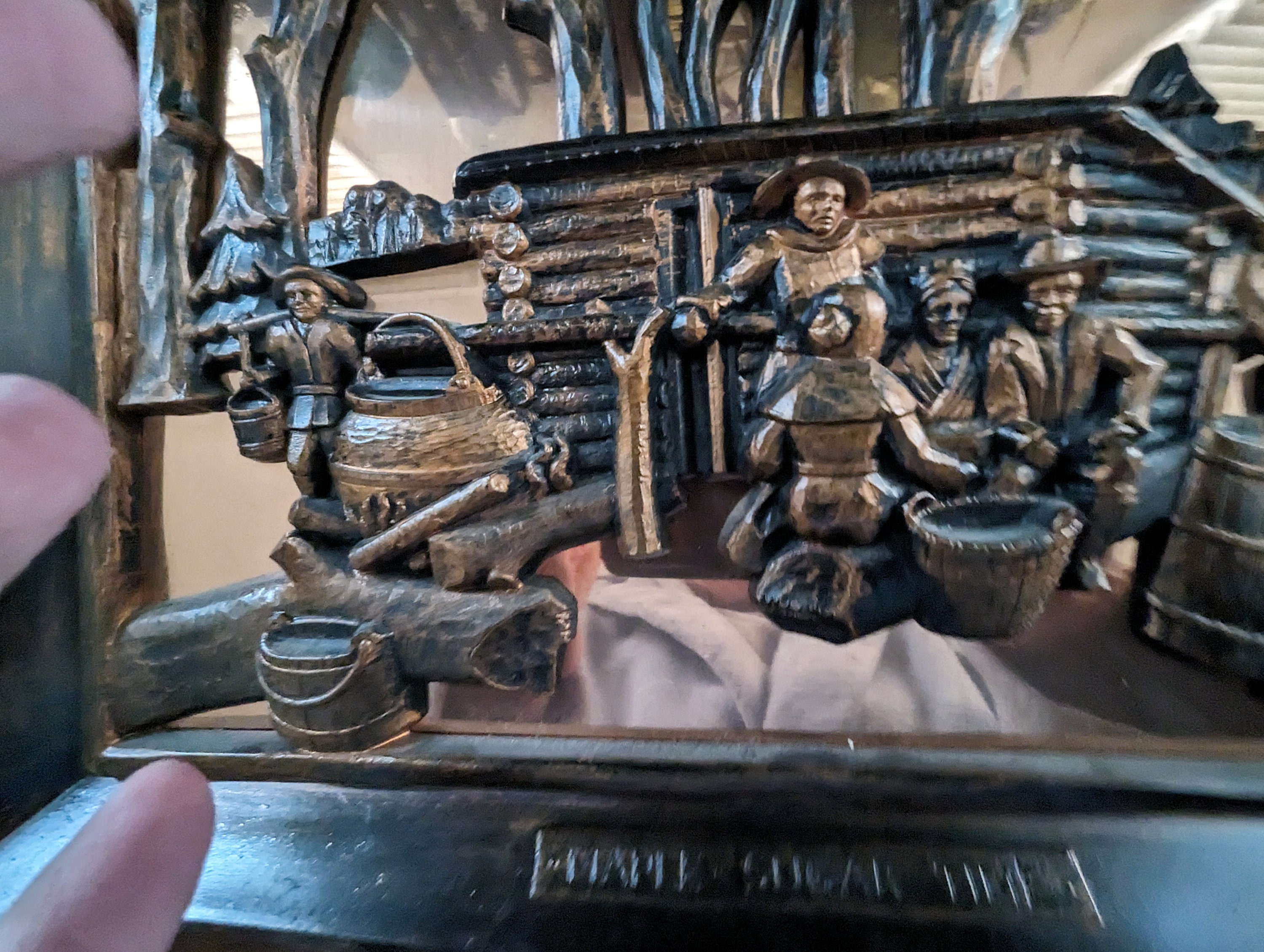 Vintage Coppercraft Guild maple Syrup Time, Mixed Media of Copper, Faux ...