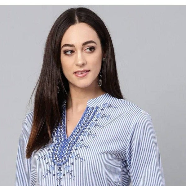 Embroidered Tunic - Etsy