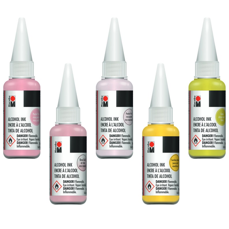 Marabu Alcohol Ink: Vibrant Colors for Resin Art & Tumblers - Etsy