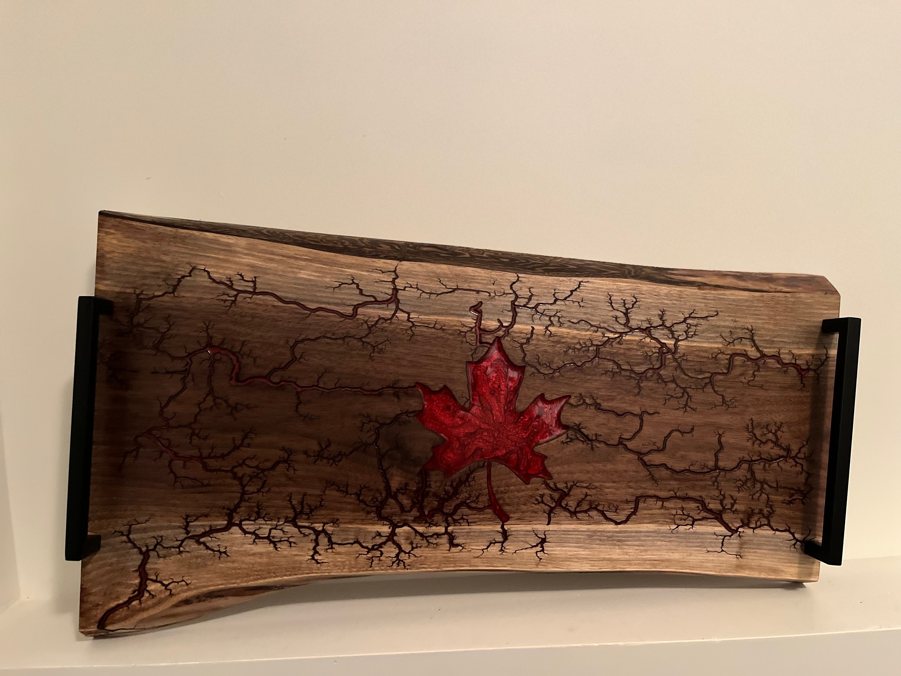Fractal Burned Charcuterie Board - Etsy