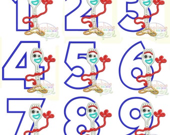 Toy Story Numbers - Etsy