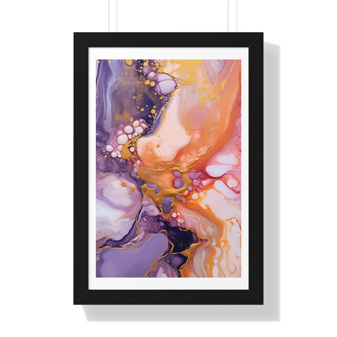 Elemental Eclipse Framed Vertical Poster - Etsy
