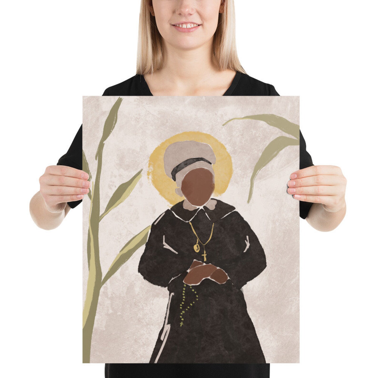 Mother Mary Elizabeth Lange | Catholic Art Print | Oblate Sisters of ...