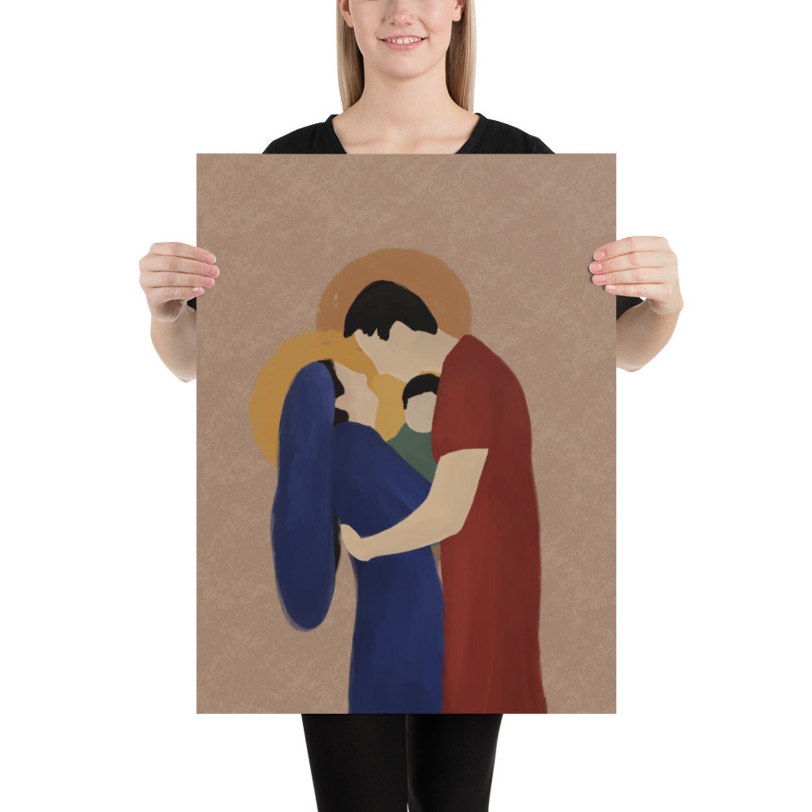 Asian Holy Family Catholic Art Print Jesus Mary and Joseph - Etsy