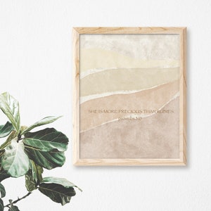 Christian Wall Decor | DIGITAL DOWNLOAD | Bundle of 6 | Bible Verses ...