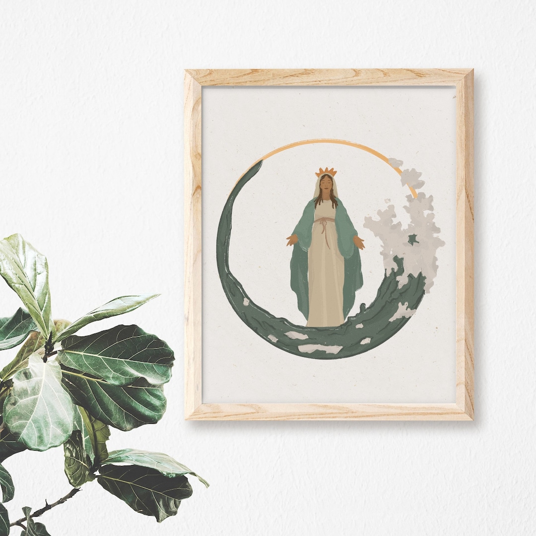 Stella Maris | Our Lady Star of the Sea | Catholic Art Print - Etsy