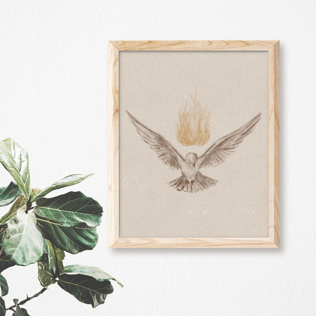Holy Spirit | Catholic Art Print - Etsy