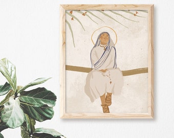 Love Begins, Mother Teresa Quote, Catholic Print, Mother Teresa Print, Saint Mother Teresa ...