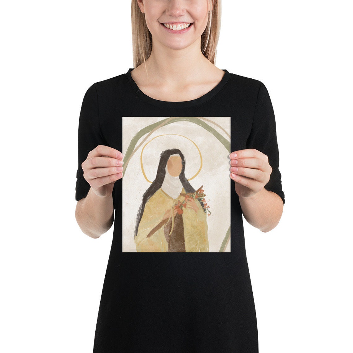 Saint Therese of Lisieux | Catholic Art Print | Feast Day | Patron ...