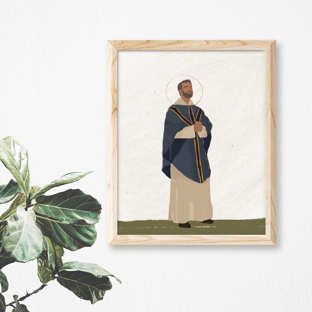 Saint Thomas Becket | Catholic Art Print - Etsy