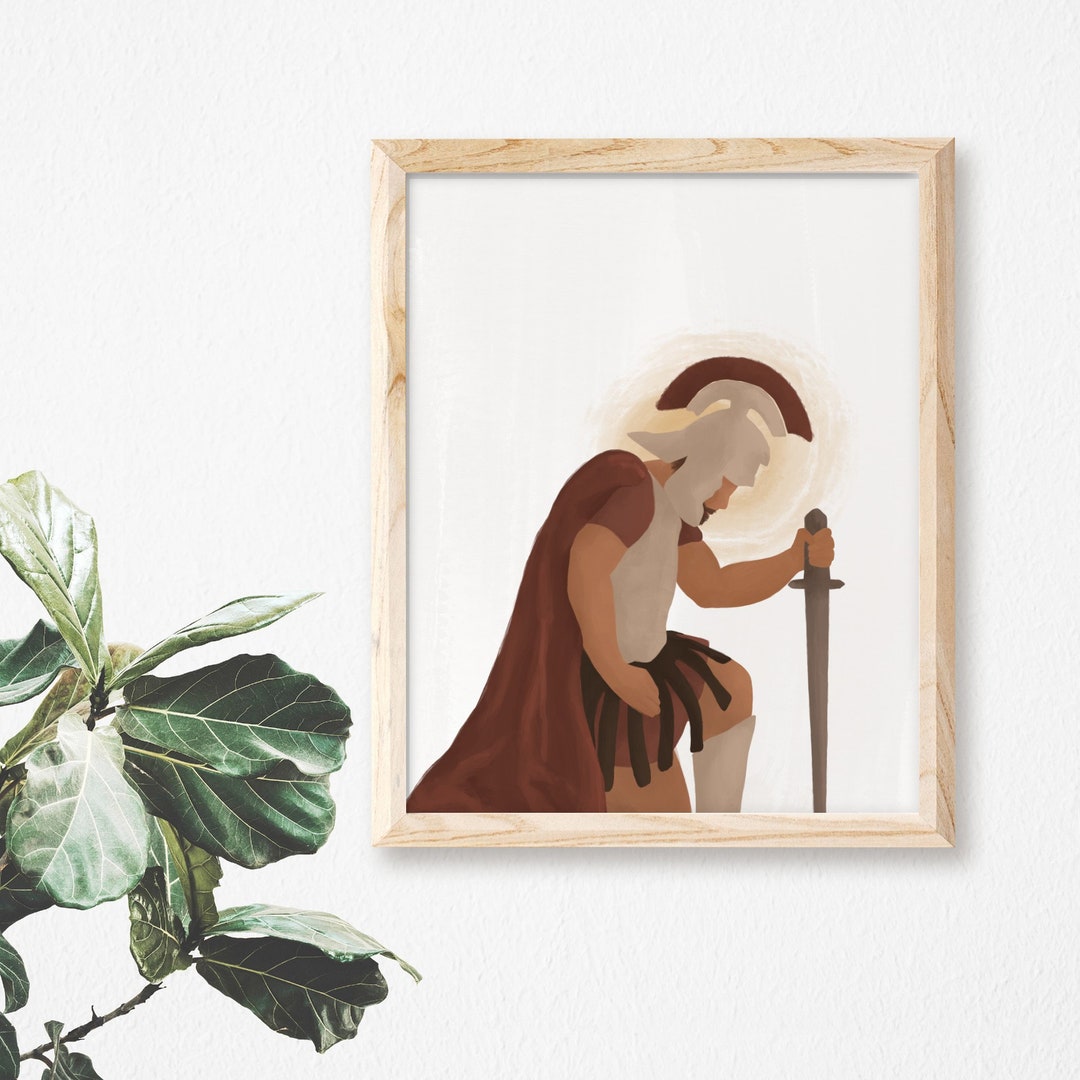 St George | George of Lydda | Catholic Saints | Catholic Art Print ...