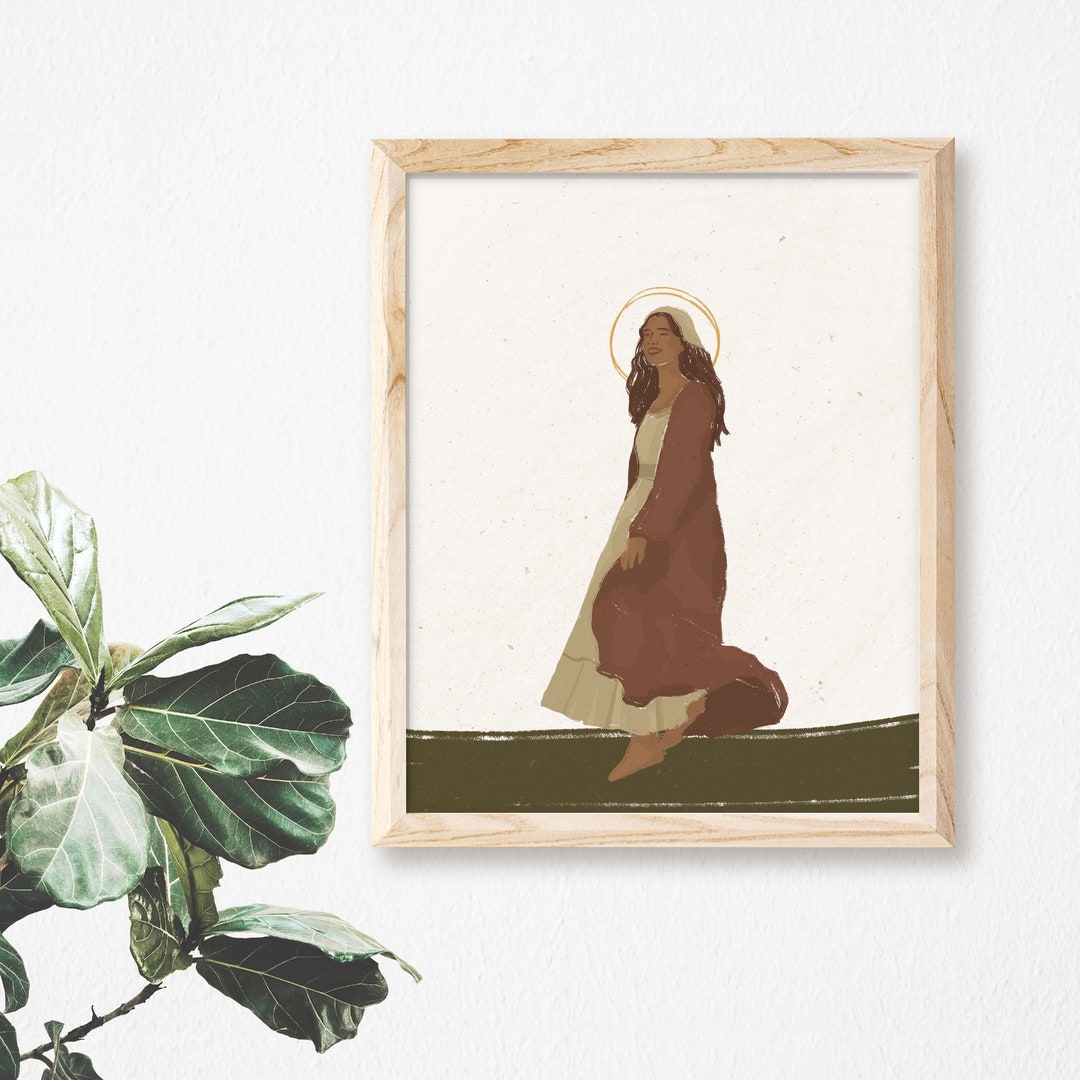Saint Mary Magdalene | Catholic Art Print - Etsy