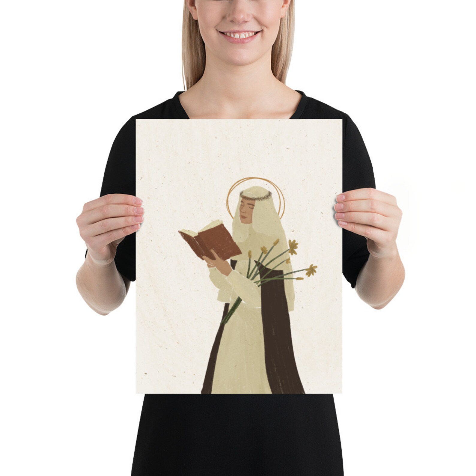 Saint Catherine of Siena | Catholic Art Print - Etsy
