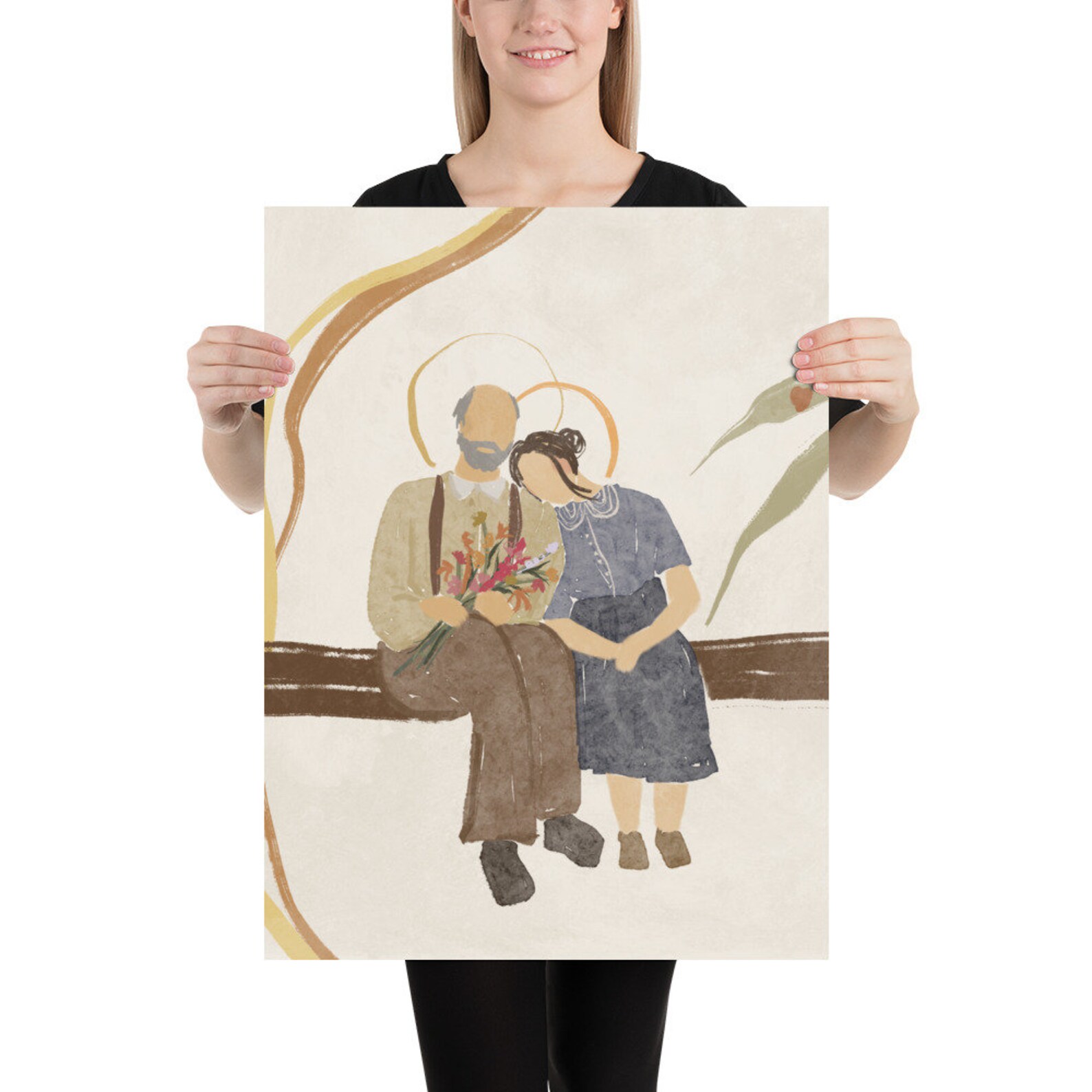 Saint Zelie Martin and Saint Louis Martin Catholic Art Print - Etsy