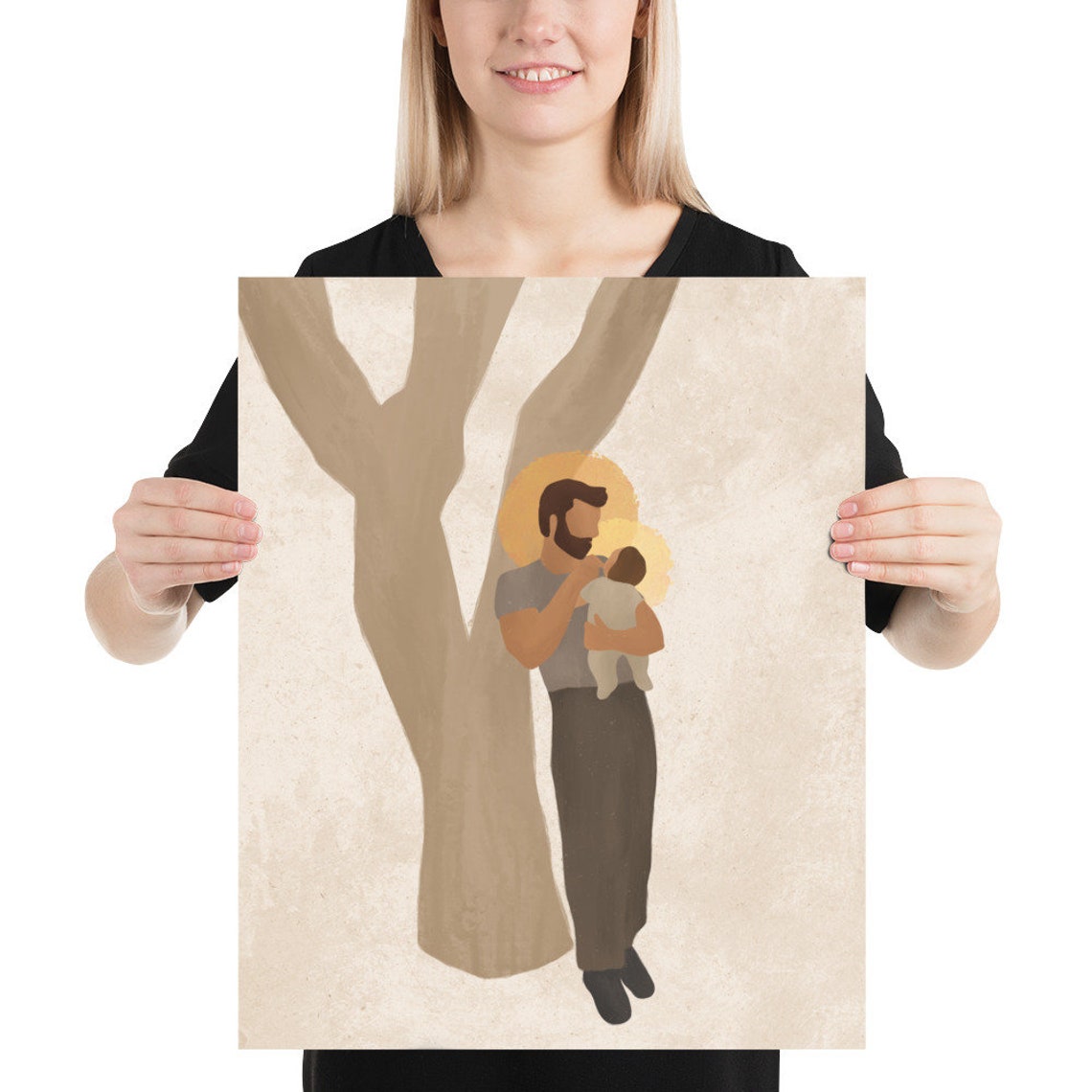 Saint Joseph Foster Father of Jesus Catholic Art Print - Etsy