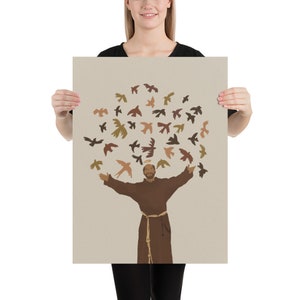 Saint Francis of Assisi | Catholic Art Print - Etsy