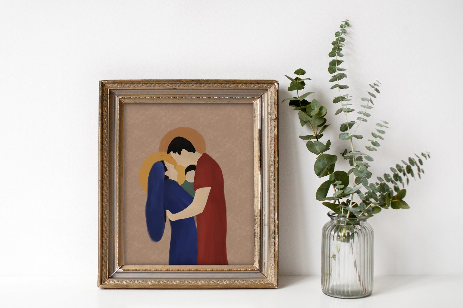 Asian Holy Family Catholic Art Print Jesus Mary and Joseph | Etsy