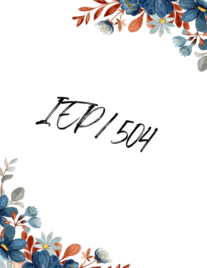 Printable Teacher Binder Sections Labels Organizer Instant Download - Etsy