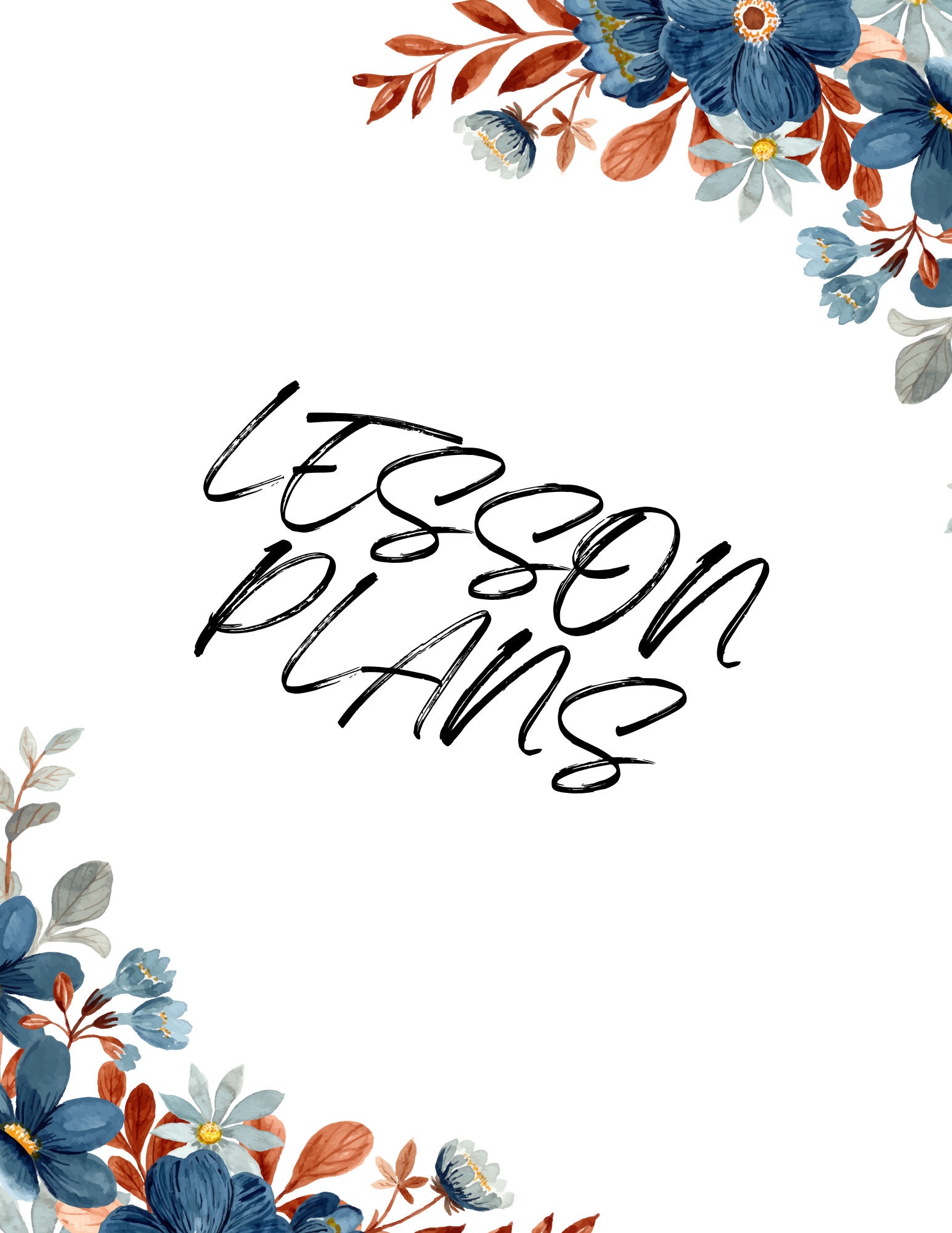 Printable Teacher Binder Sections Labels Organizer Instant Download - Etsy