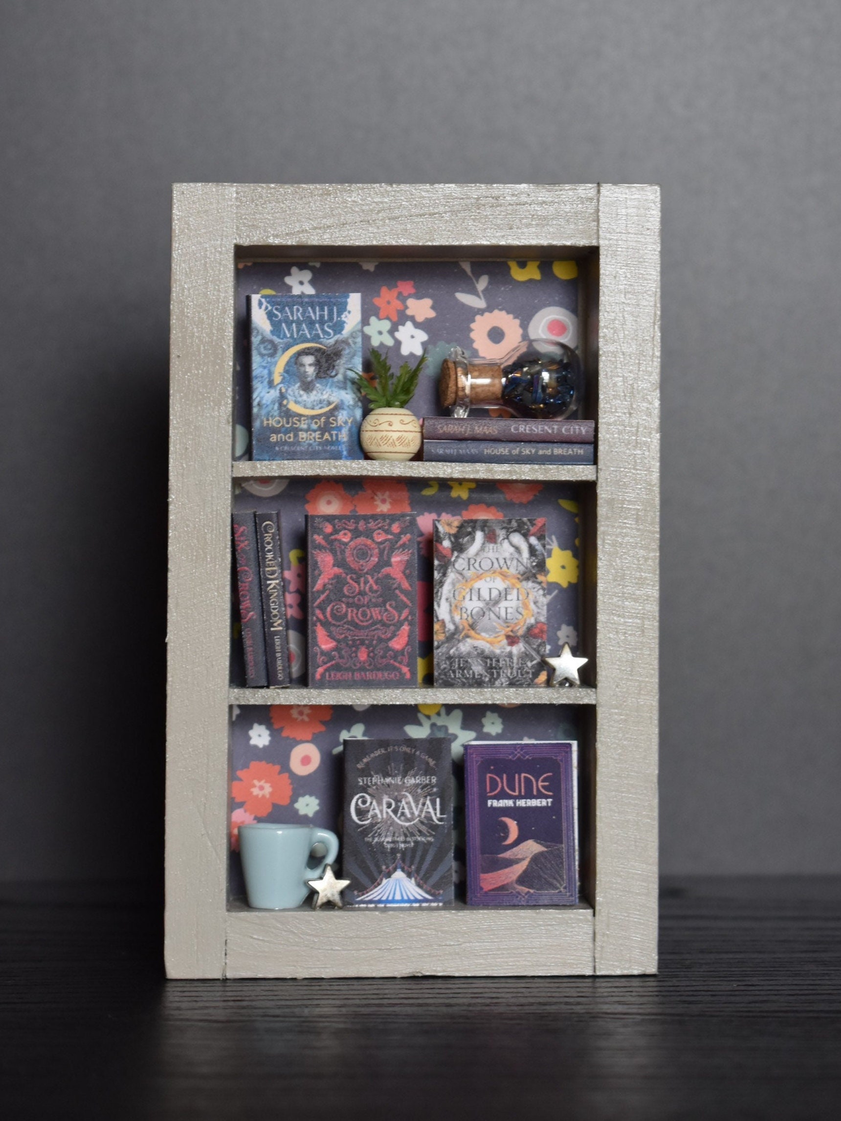 Custom Miniature Square Shelf — Books By Britton