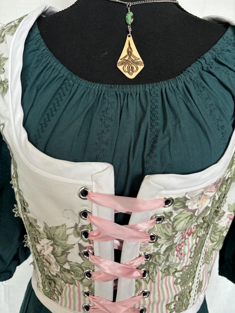 This Outfit Set Includes: Handmade Corset - Thrifted Dress - Handmade ...