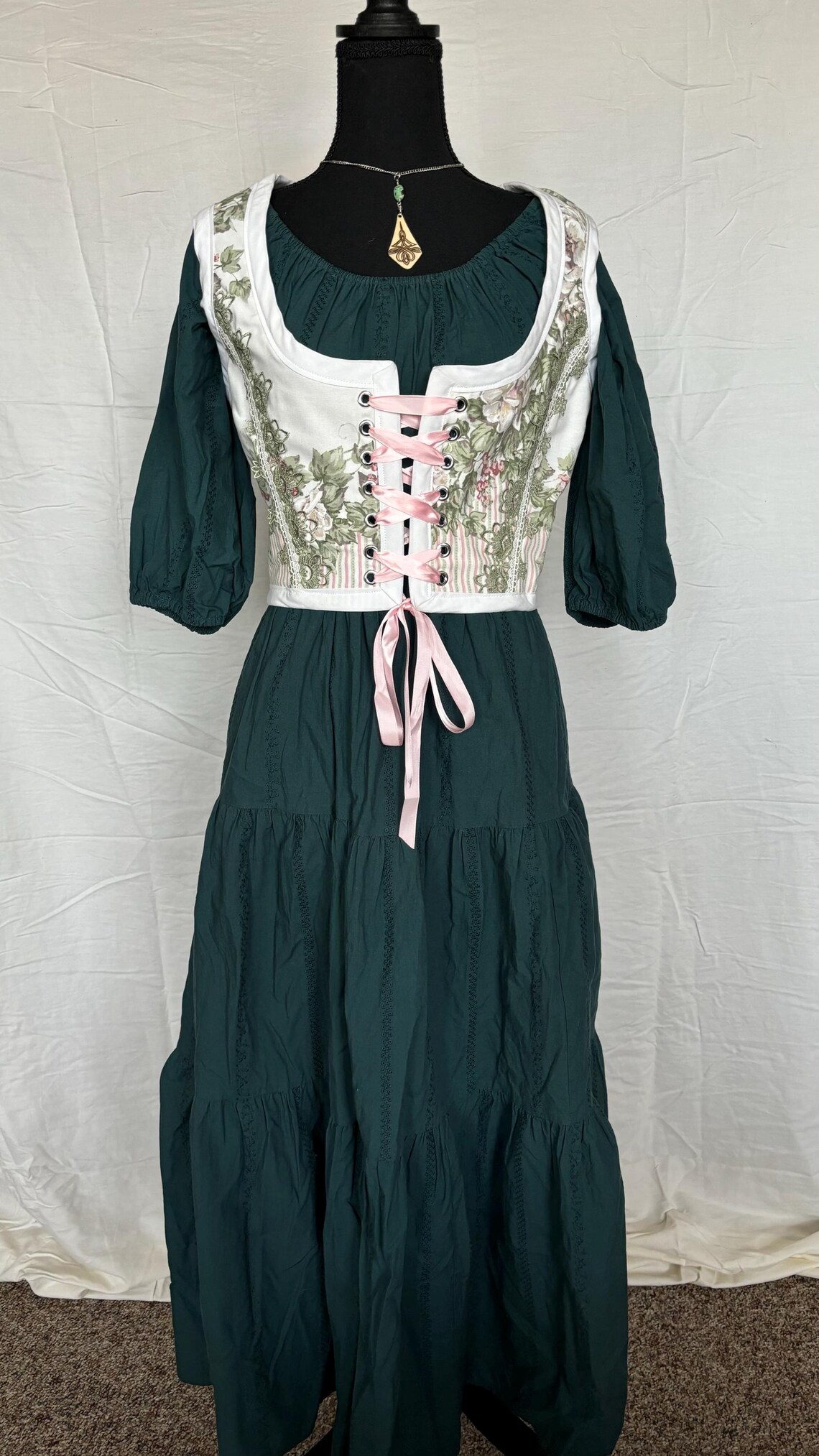 This Outfit Set Includes: Handmade Corset - Thrifted Dress - Handmade ...