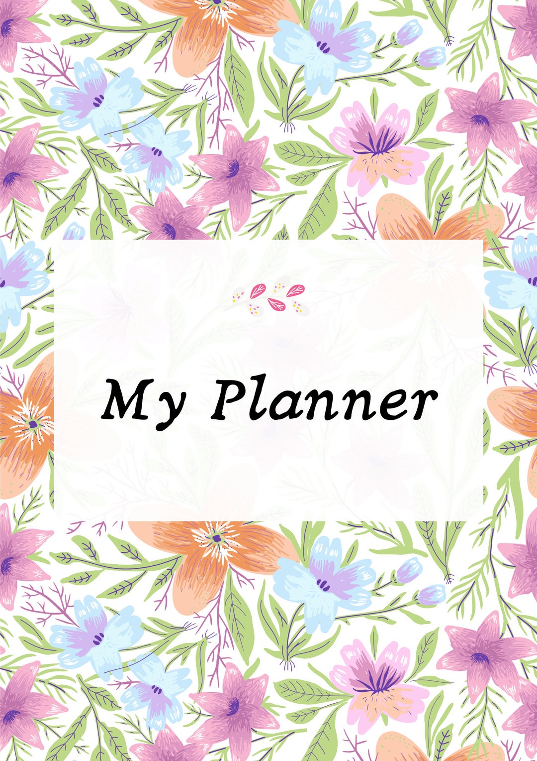 My Planner - Etsy