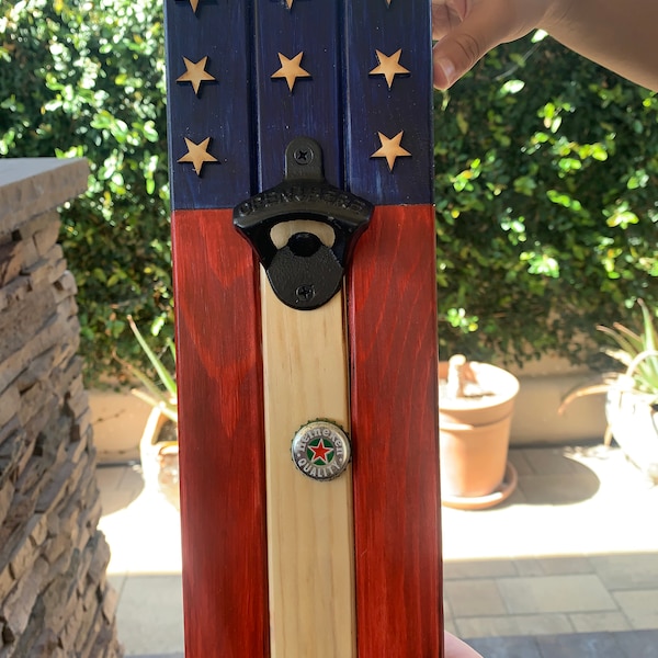 Rustic Bottle Opener - Etsy