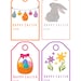 Easter Gift Tags Printable – Cute Easter Basket Tags for Kids – Spring ...