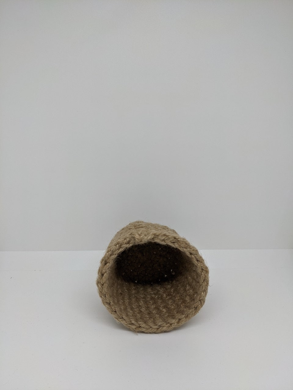 Pequeña maceta de yute - Etsy España