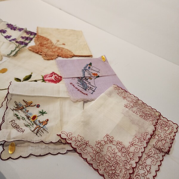 Vintage Handkerchief - Etsy