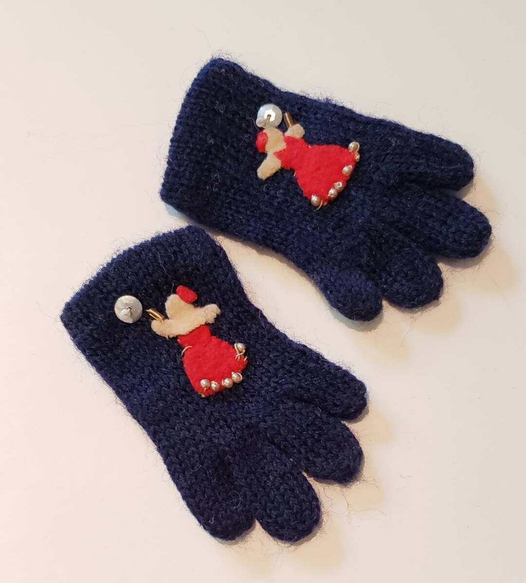 Doll Gloves Collectible Knit Miniature Doll Gloves Made in Japan - Etsy