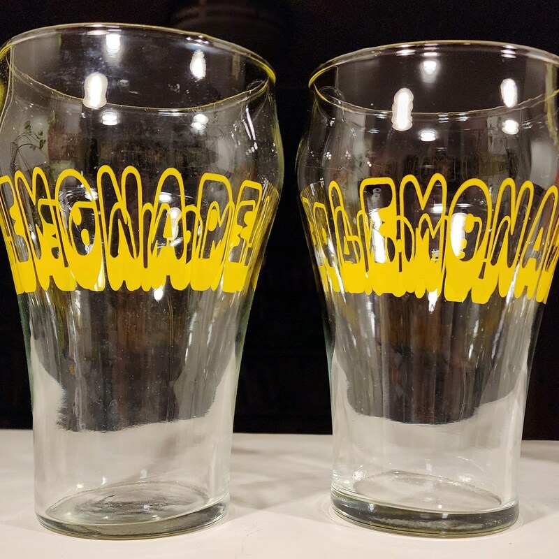 Lemonade Glasses - Etsy