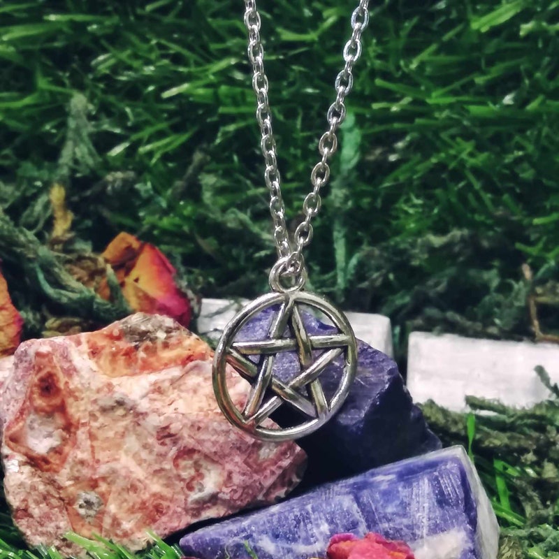 Pentacle Necklace - Etsy