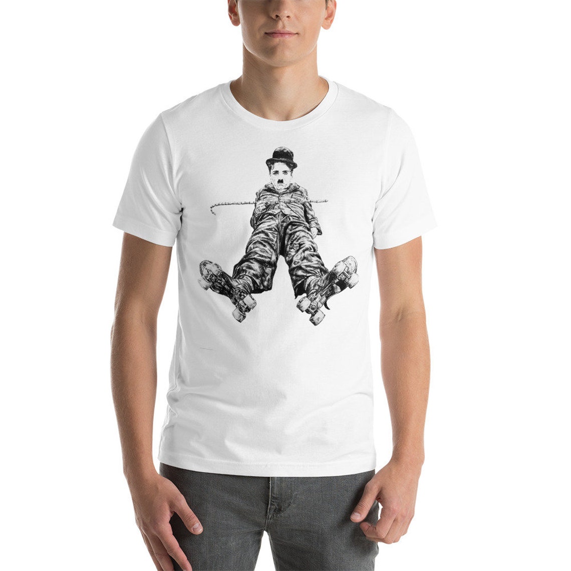Charlie Chaplin T-shirt - Etsy