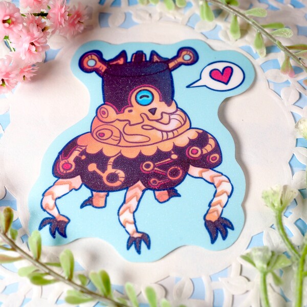 Zelda Guardian Sticker - Etsy