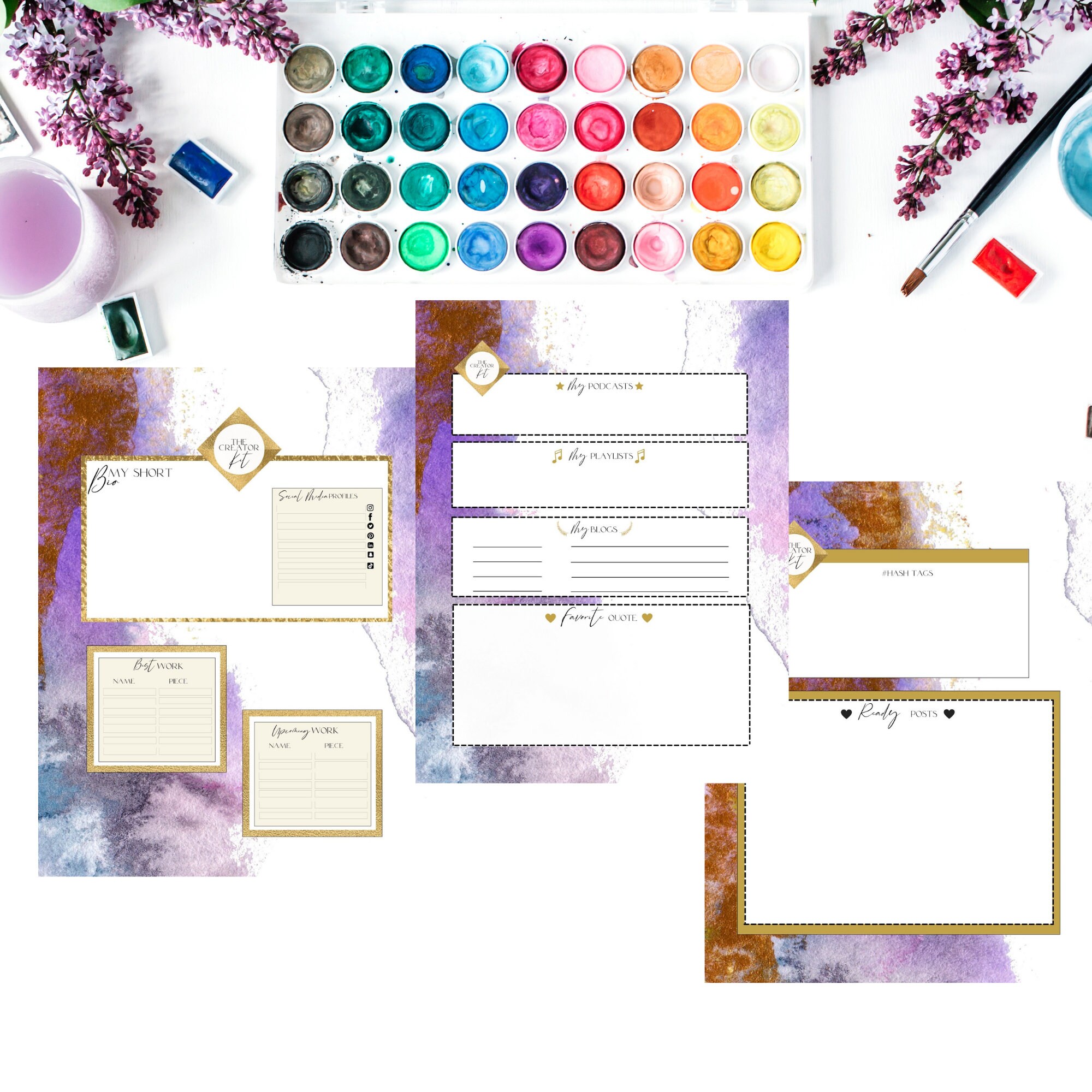 The Creator Kit Journal | Digital Planner - Etsy