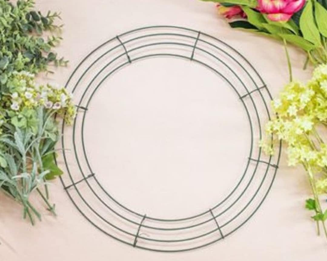 14" Wire Wreath Form - Great for Wreath Making and Craft Projects ...
