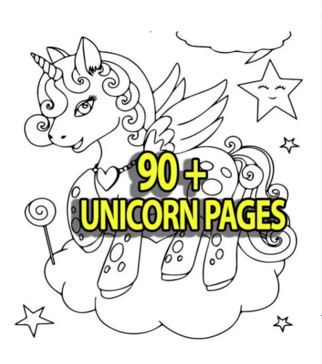 Premium Coloring Pages - Etsy