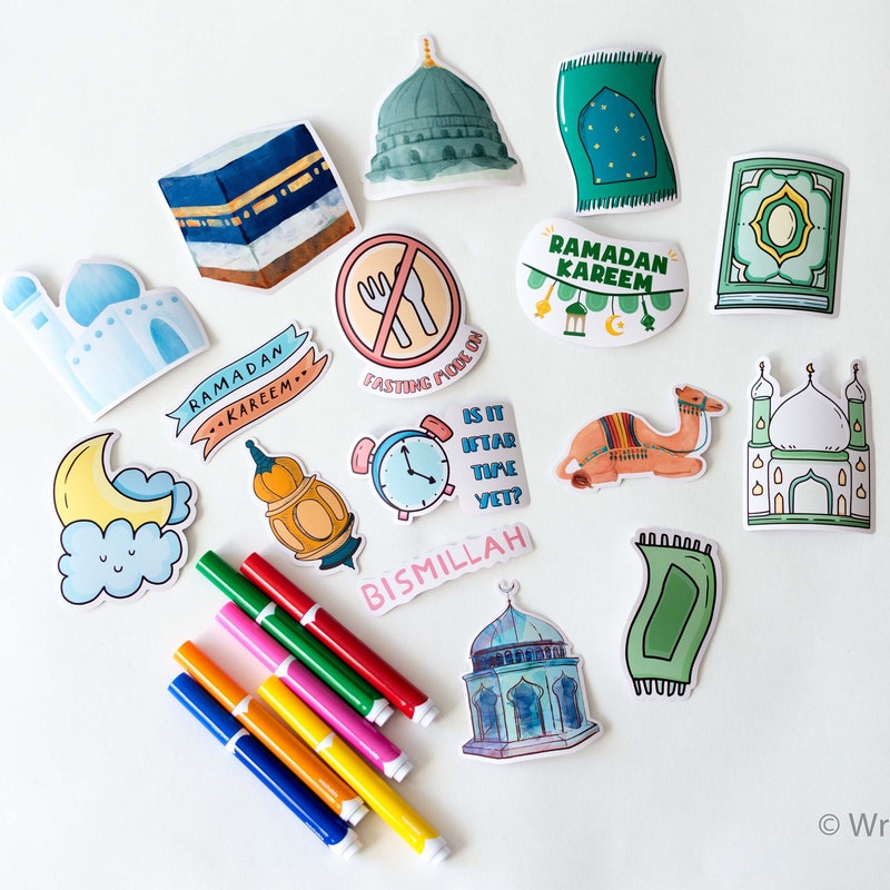 Ramadan Stickers - Etsy