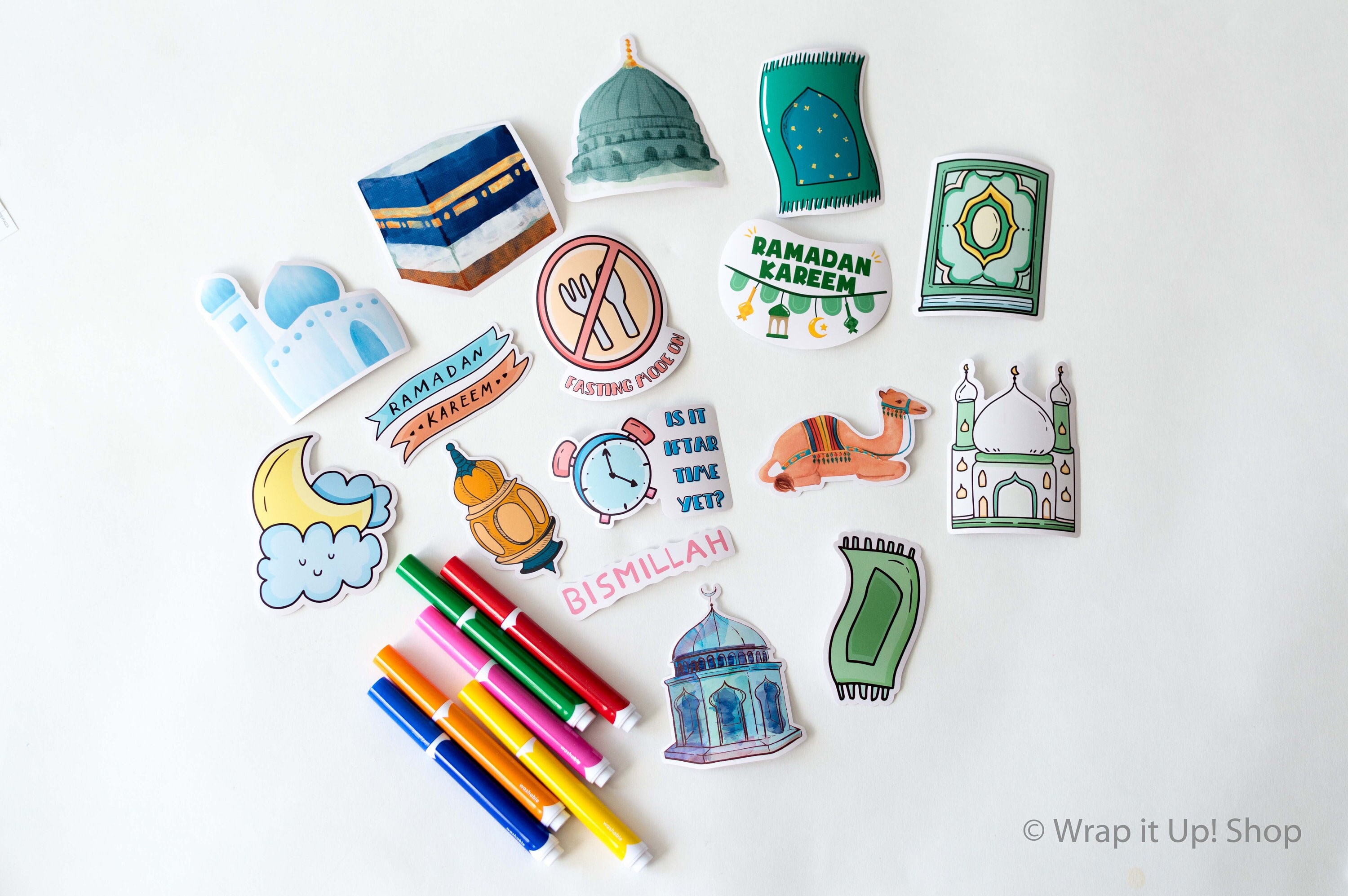 Islamic Sticker Pack Ramadan Sticker Pack Ramadan Vinyl Stickers ...