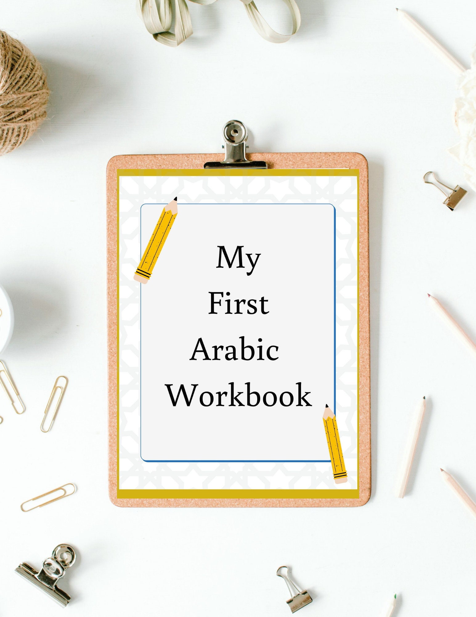 My First Arabic Workbook Arabic Alphabet Worksheets for Preschool ...