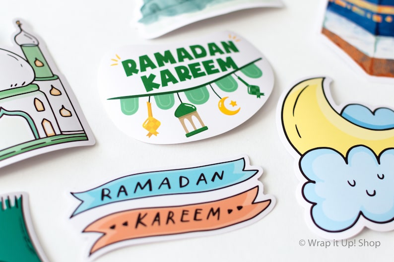 16 Sticker Pack | Islamic Stickers | Muslim Stickers | Ramadan Sticker ...