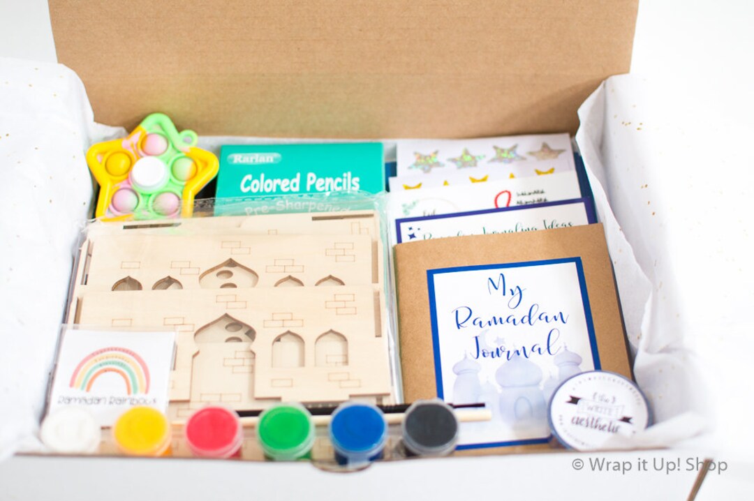 Ramadan Activity Box Ramadan Craft Box 30 Days Of Ramadan Project